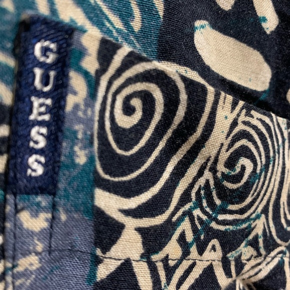 Guess | Shirts | Vintage Guess Button Down Collar Shirt | Poshmark